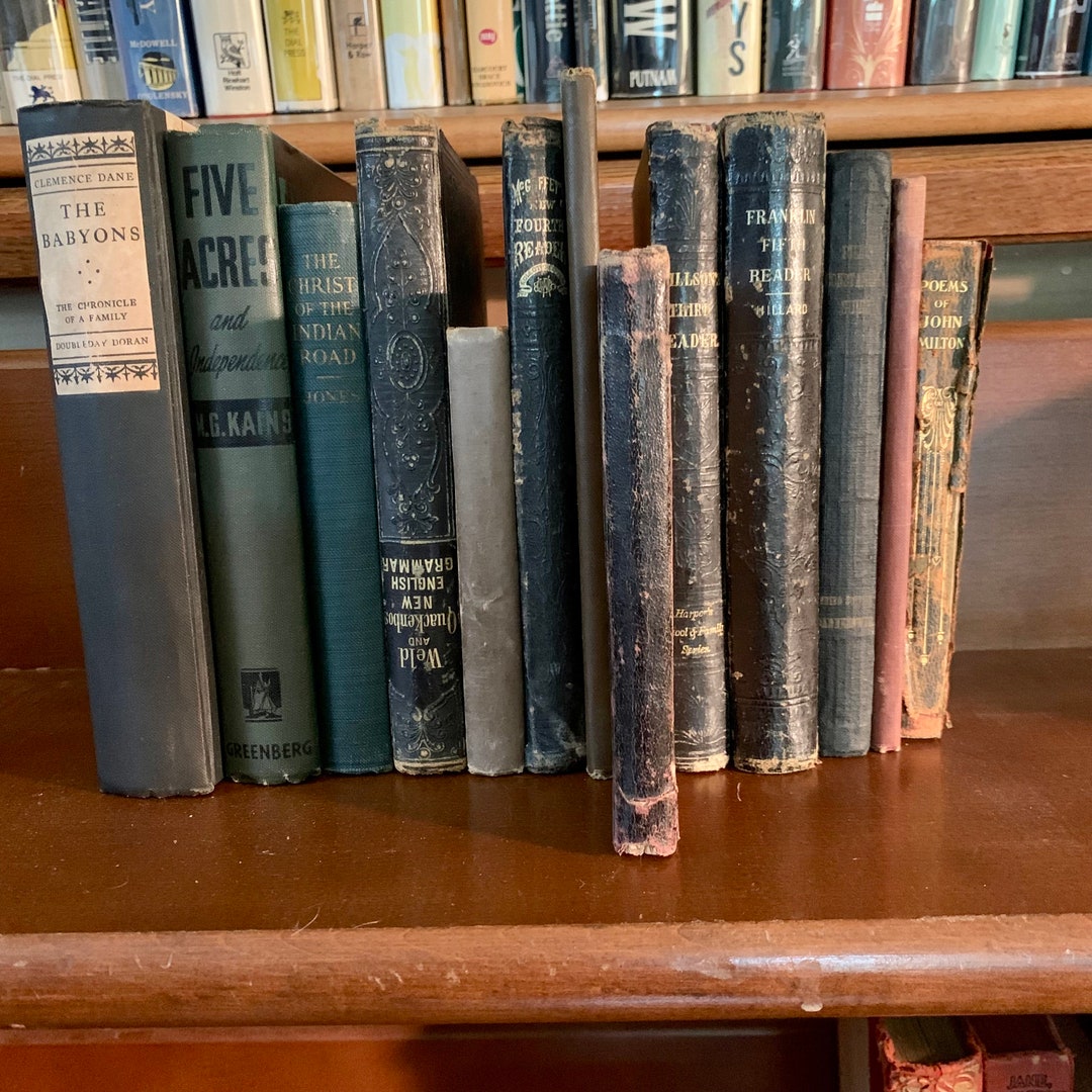 Set of Vintage Decorative Books - 13 Hardcovers - Some Illustrated ...