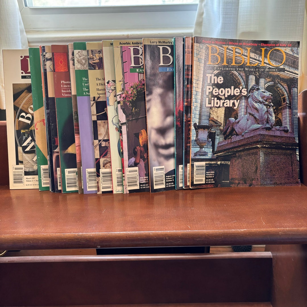Lot of 17 Vintage Biblio Magazines - Books & Book Collecting, First ...
