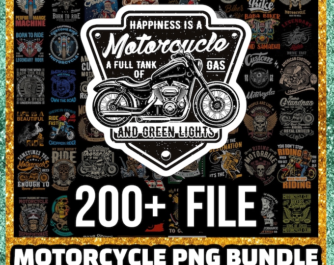 Combo 200 Motorcycle PNG Bundle, Motorcycle Life Skull Png, Motorcycle ...