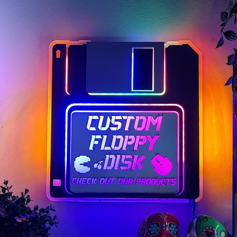 Floppy Disk Art - Etsy