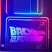 Back to the Future Illuminated Sign Floppy Disk Retro Design | Etsy