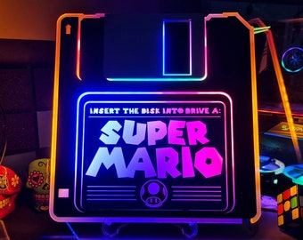 Led Mario Sign - Etsy