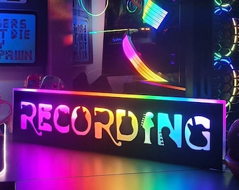 Recording Light Box - Etsy