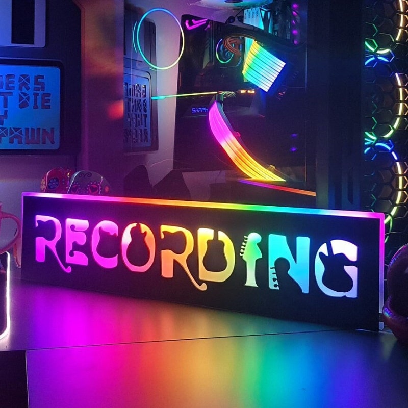 Recording Light - Etsy