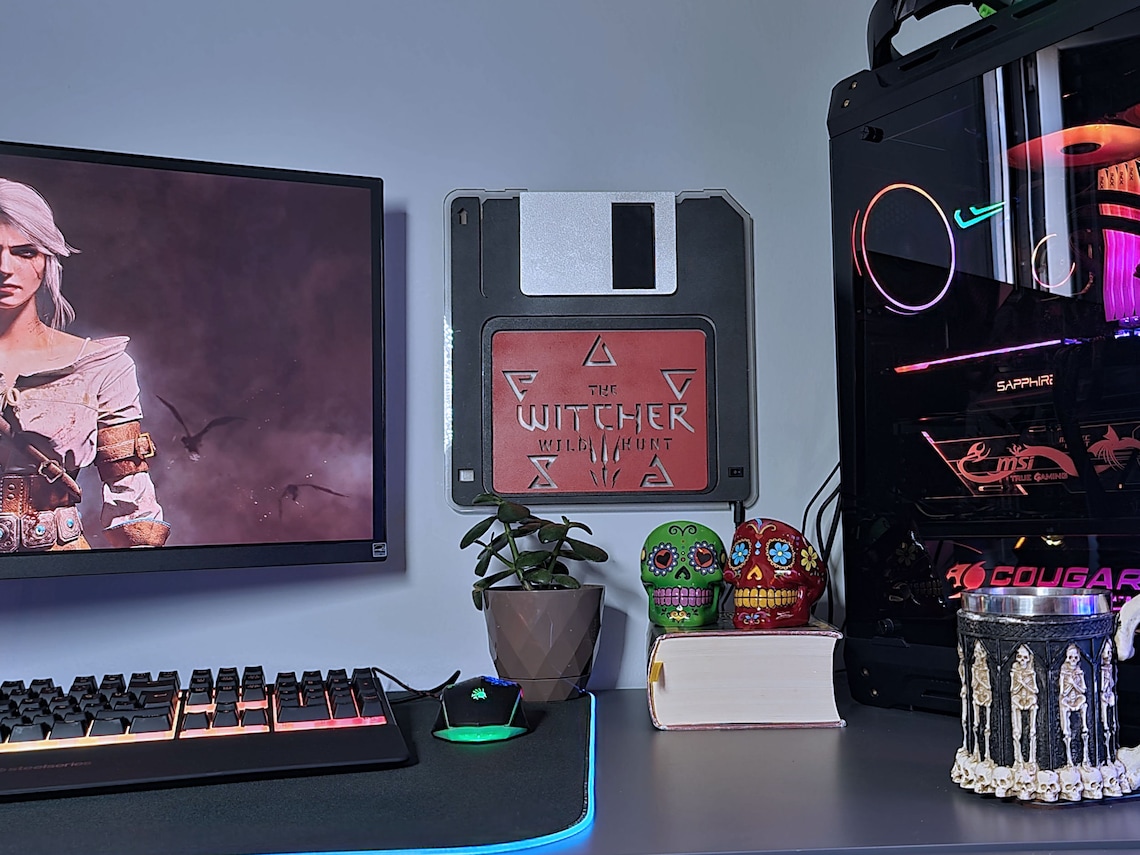 Witcher Led Lighted Sign for Gamers Gift for Geek Aard | Etsy