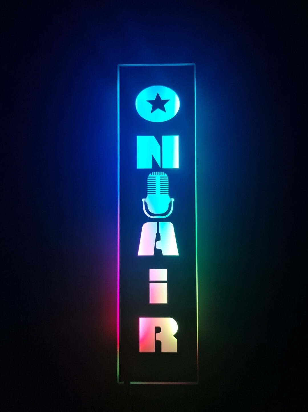 ON AIR Sign - Color Changing (ARGB) Option | Eye Catcher on Air Decor ...