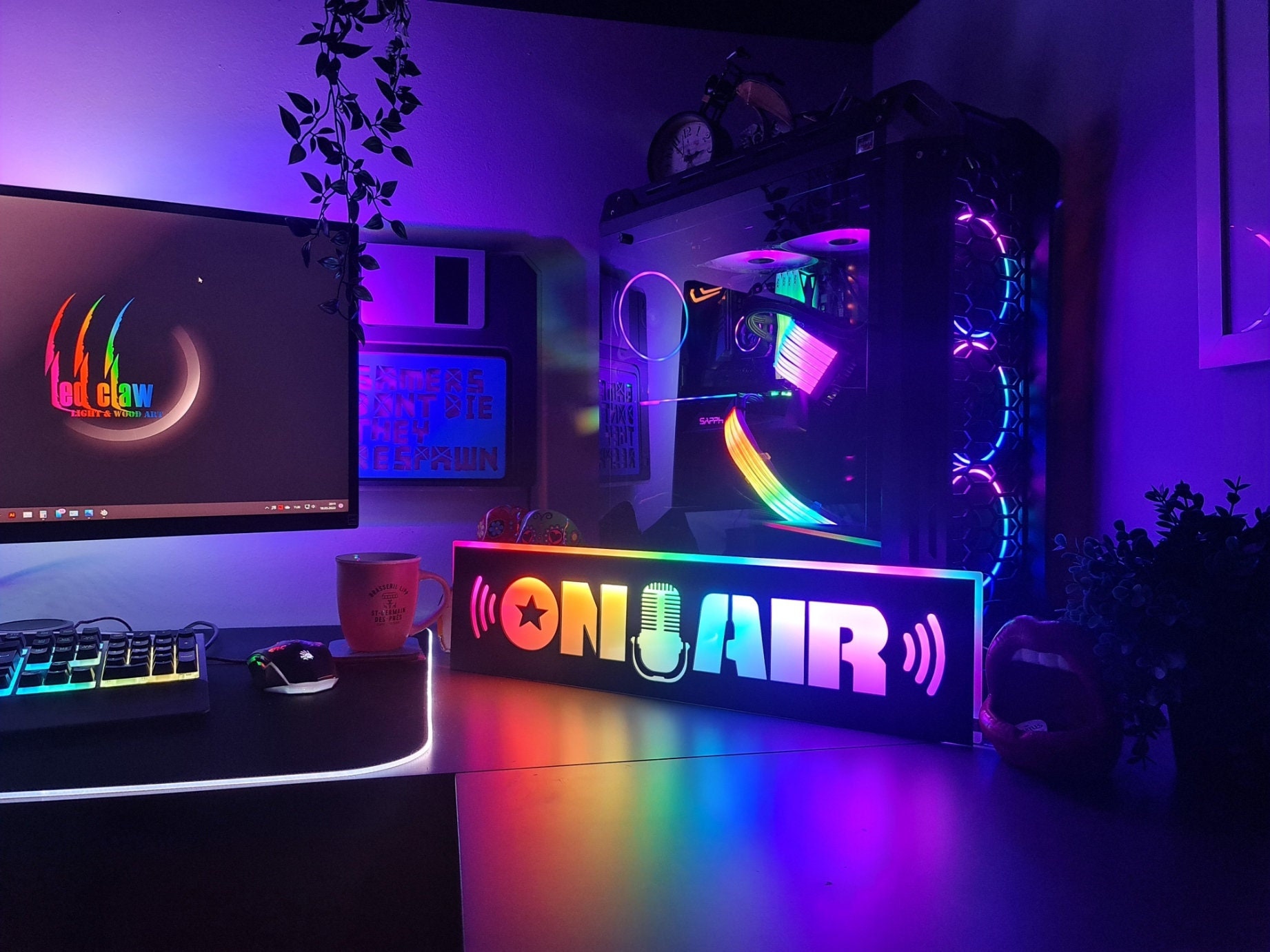 ON AIR Sign Color Changing ARGB Option Eye Catcher on - Etsy