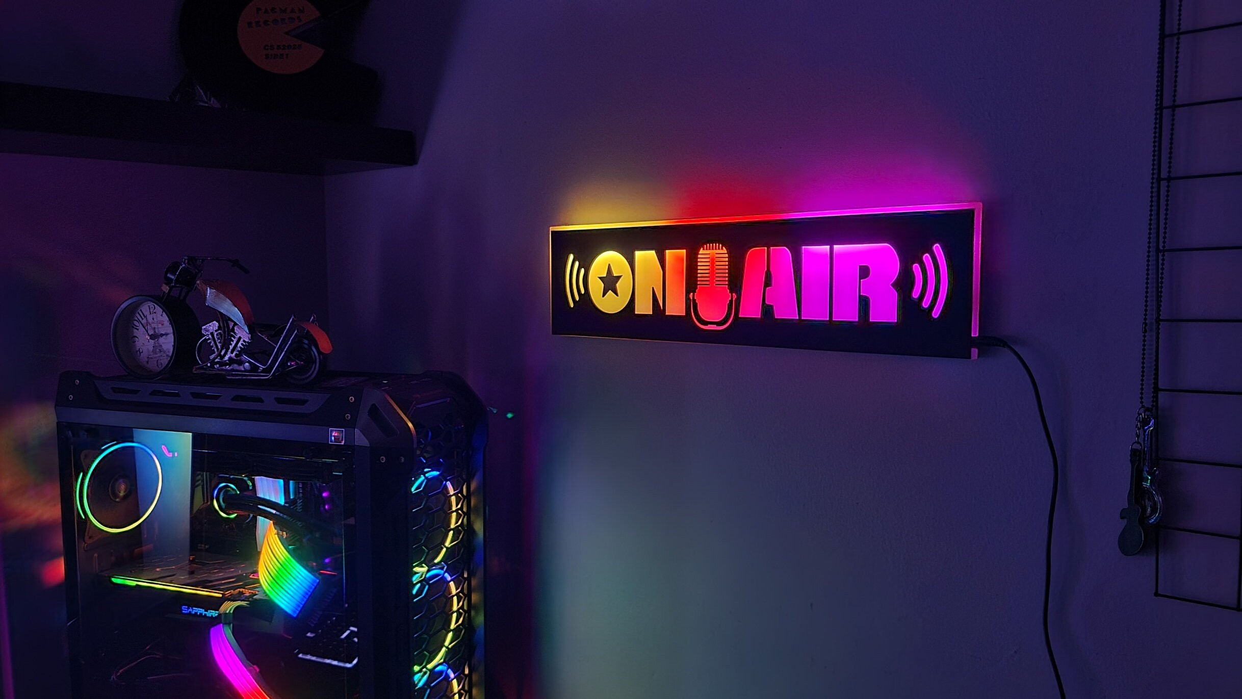 ON AIR Sign Color Changing ARGB Option Eye Catcher on - Etsy