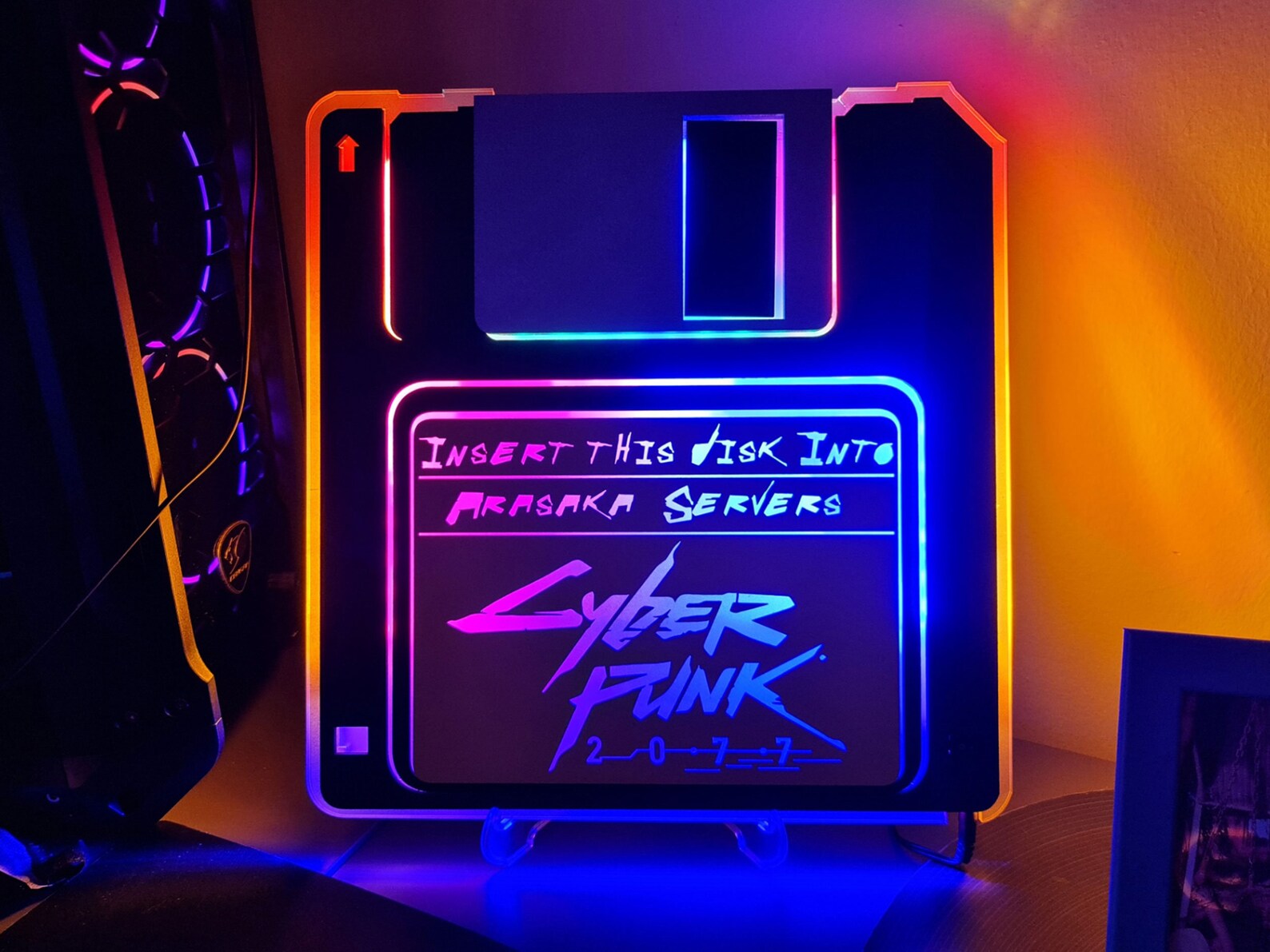 Cyberpunk 90s Floppy Disk Game Room Decor Retro Diskette - Etsy