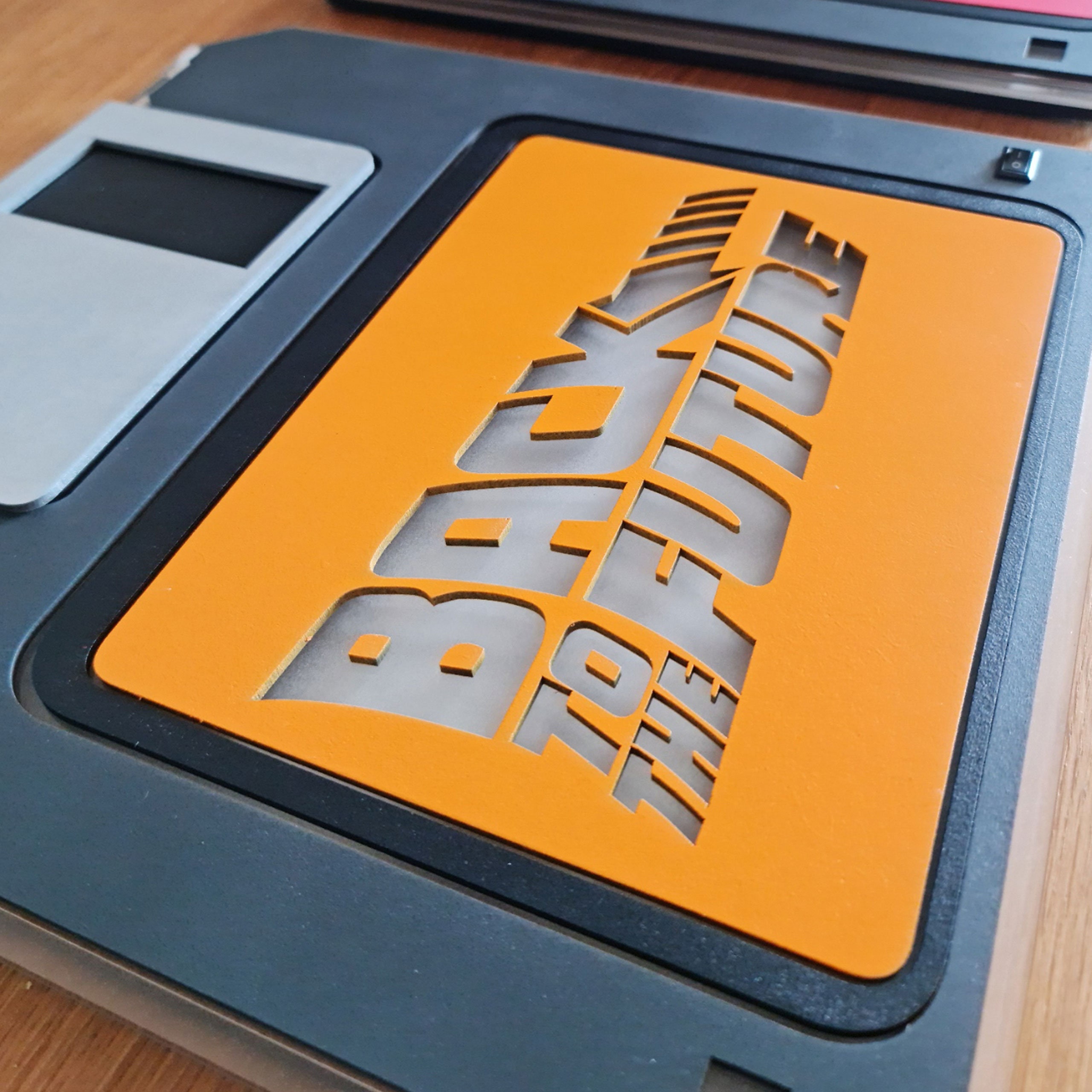 Back to the Future Illuminated Sign Floppy Disk Retro Design | Etsy