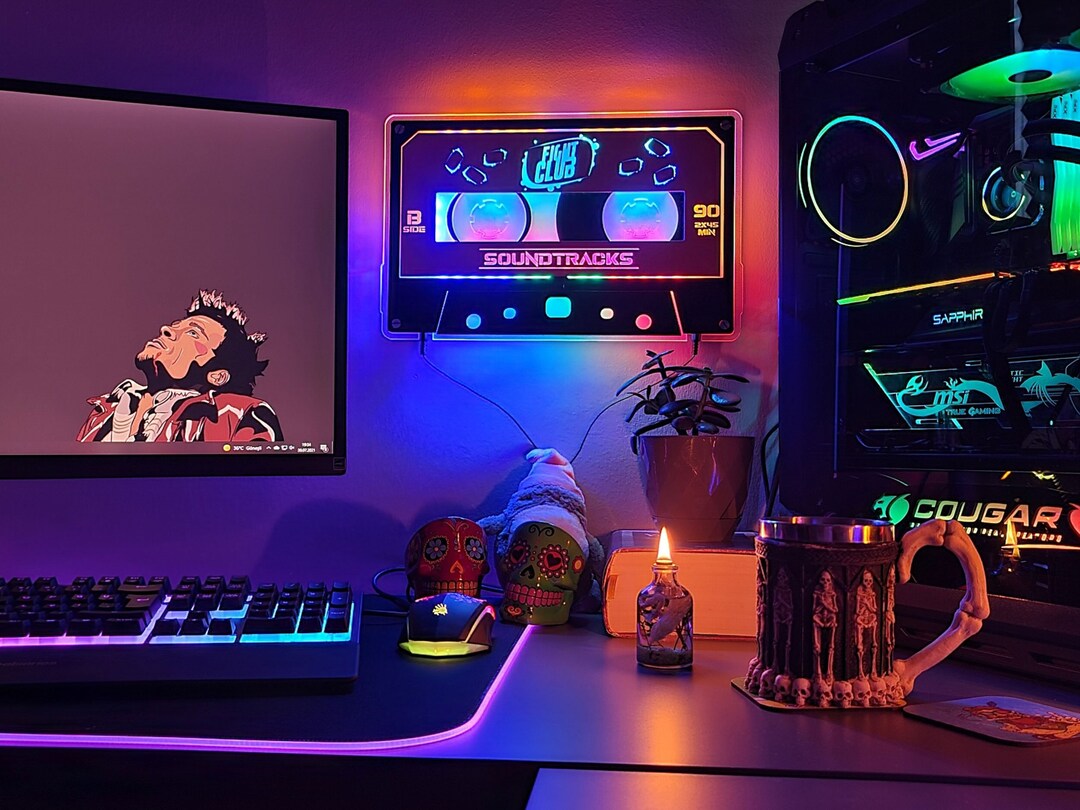 Fight Club Cassette Tape Sign for Fans Marla Singer Tyler Durden ...