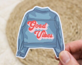 Jean Jacket Sticker - Etsy