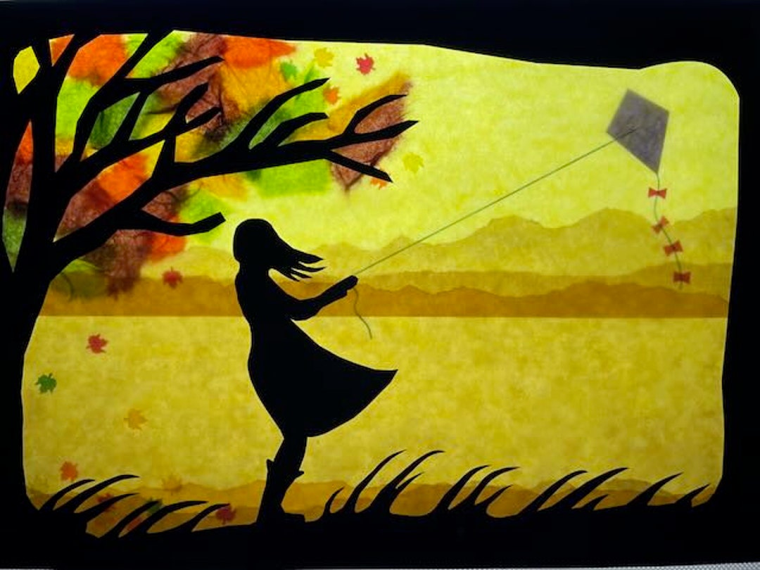 Kite Flying Autumn / Waldorf / Forest / Transparent / Kites Rise ...