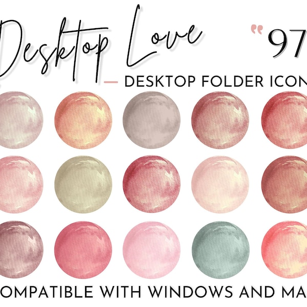 Folder Icons for Mac Desktop - Etsy