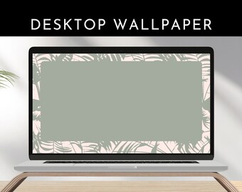 Mac Windows Digital Aesthetic Desktop Organizer Wallpaper | Etsy