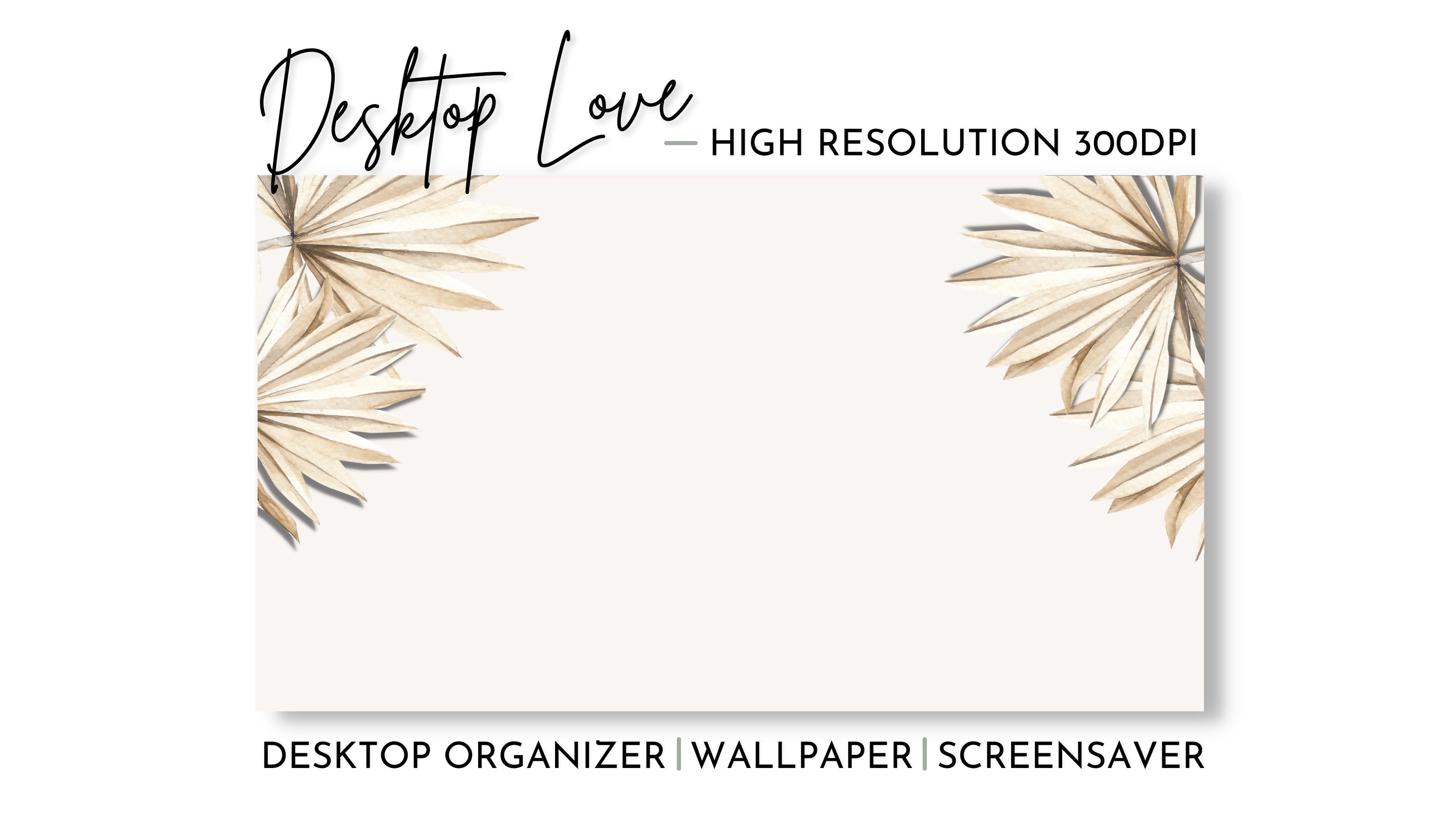 Digital Desktop Organizer - Wallpaper - Screensaver. Mac & Windows ...