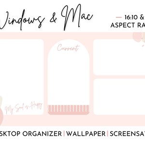 Digital Desktop Organizer - Wallpaper - Screensaver. (my Soul is Happy ...