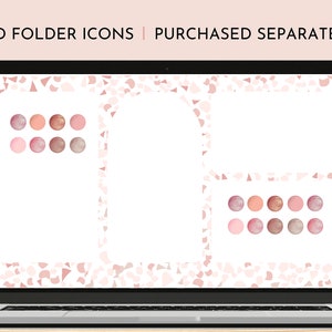 Digital Desktop Organizer - Wallpaper - Screensaver. (speckle Tile) - Etsy