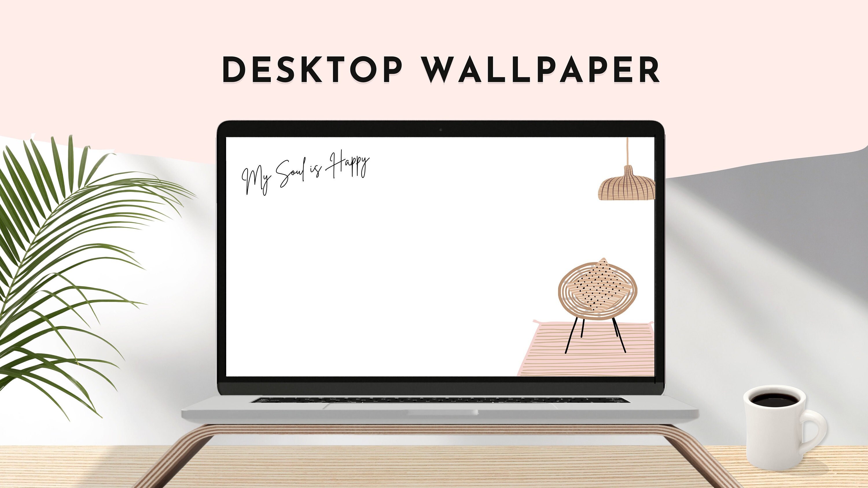 Digital Desktop Organizer Wallpaper Screensaver. relax in - Etsy