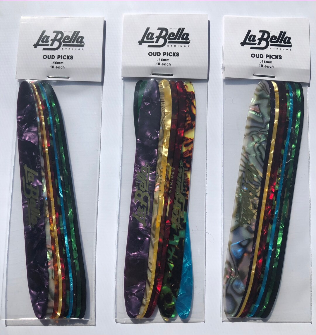 La Bella Oud Picks .46 Mm (set of 10) - Ships From the US - Etsy