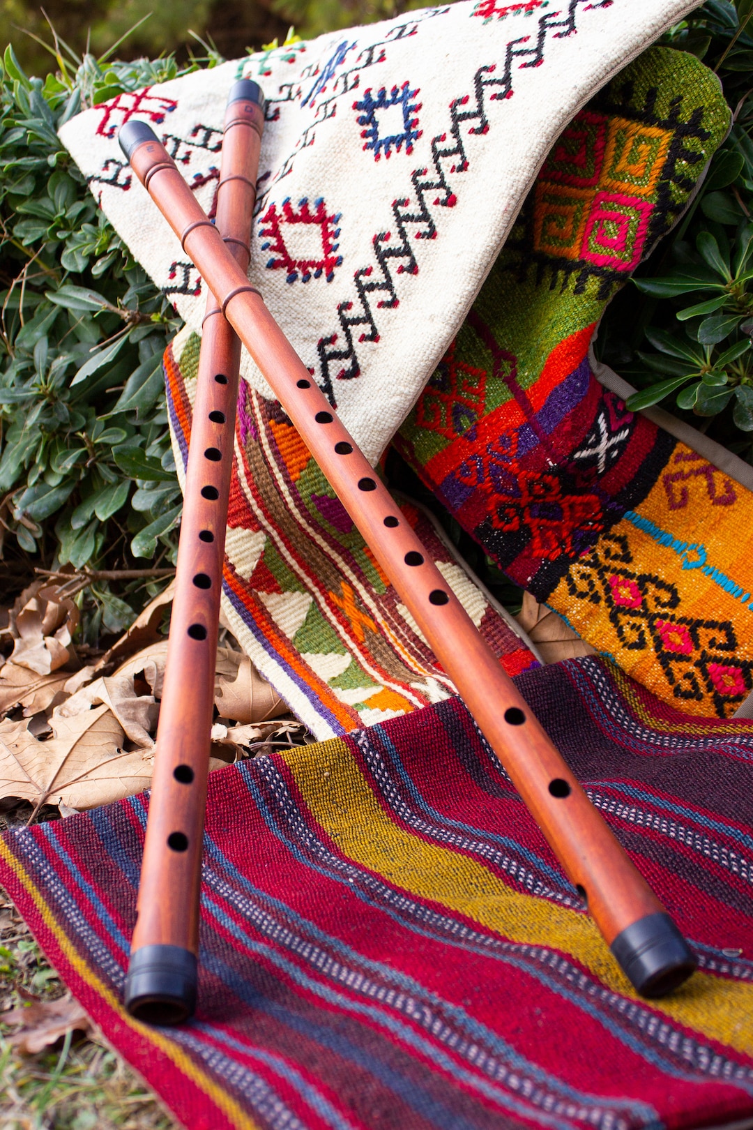 Turkish Flute "dilsiz Kaval" Handcrafted From Plumwood - Ships From the ...