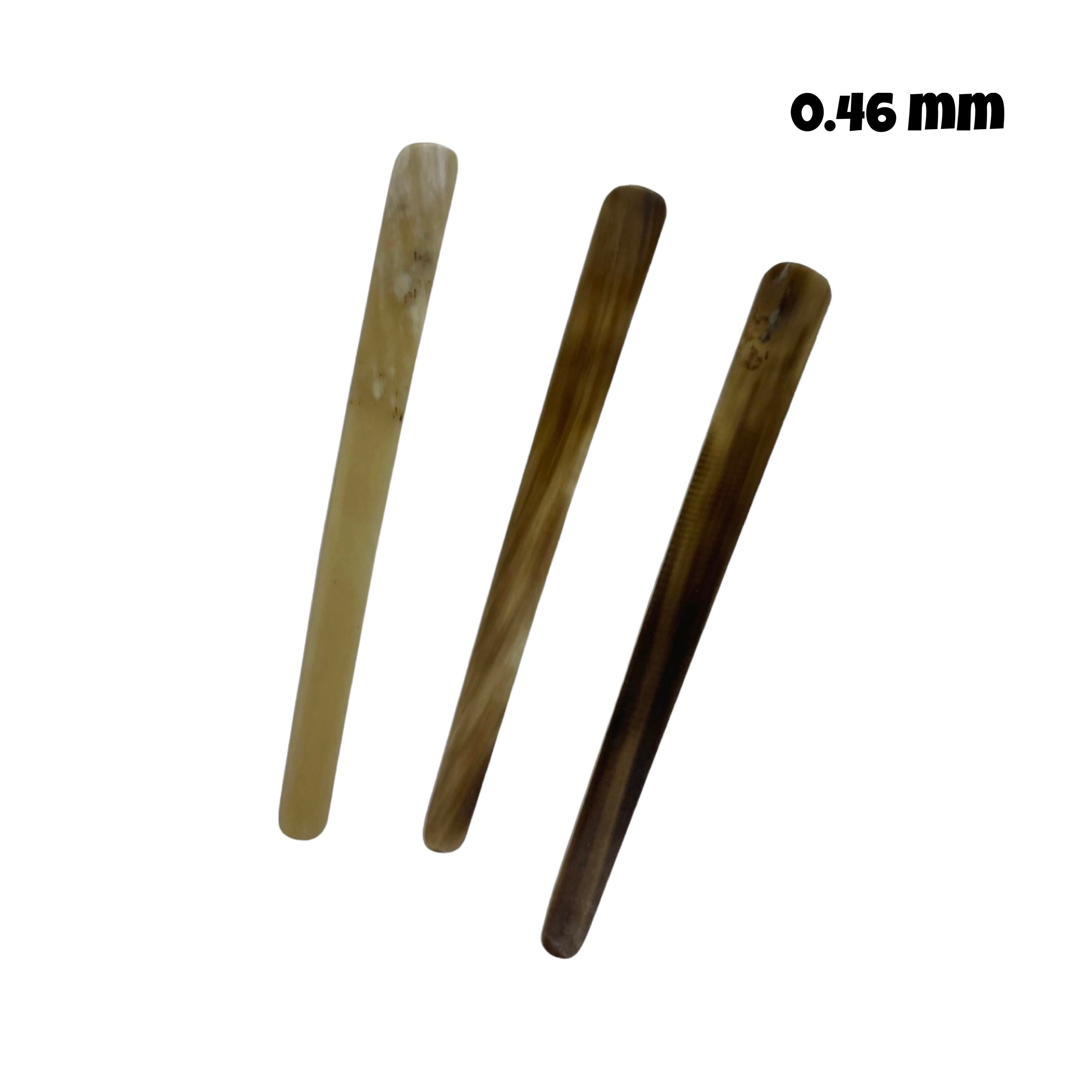 Set of 3 Oud Picks (aka Rishas Mizrabs) From Buffalo Horn - Ships From ...