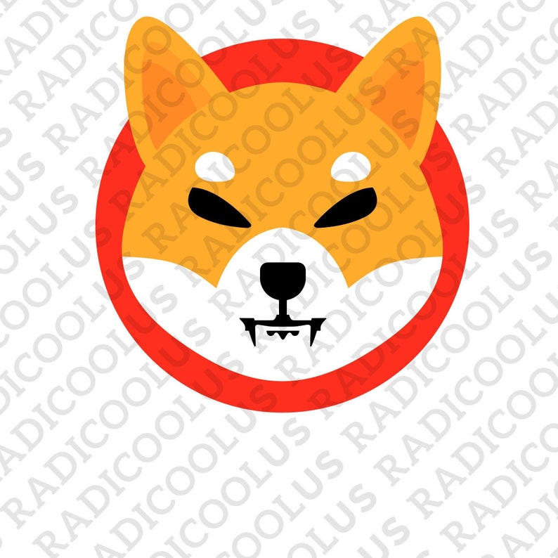 SVG for Cricut Shiba Inu Logo Meme Coin Crypto - Etsy Canada
