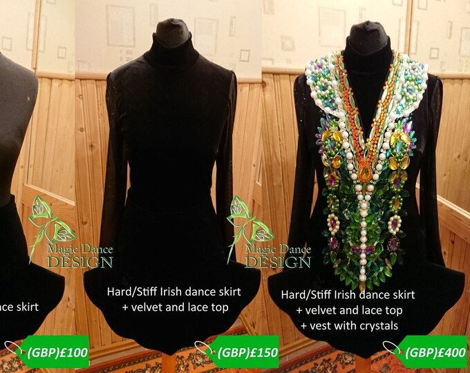 Made to Measure Irish Dance Skirt, Set or Setvest - Etsy