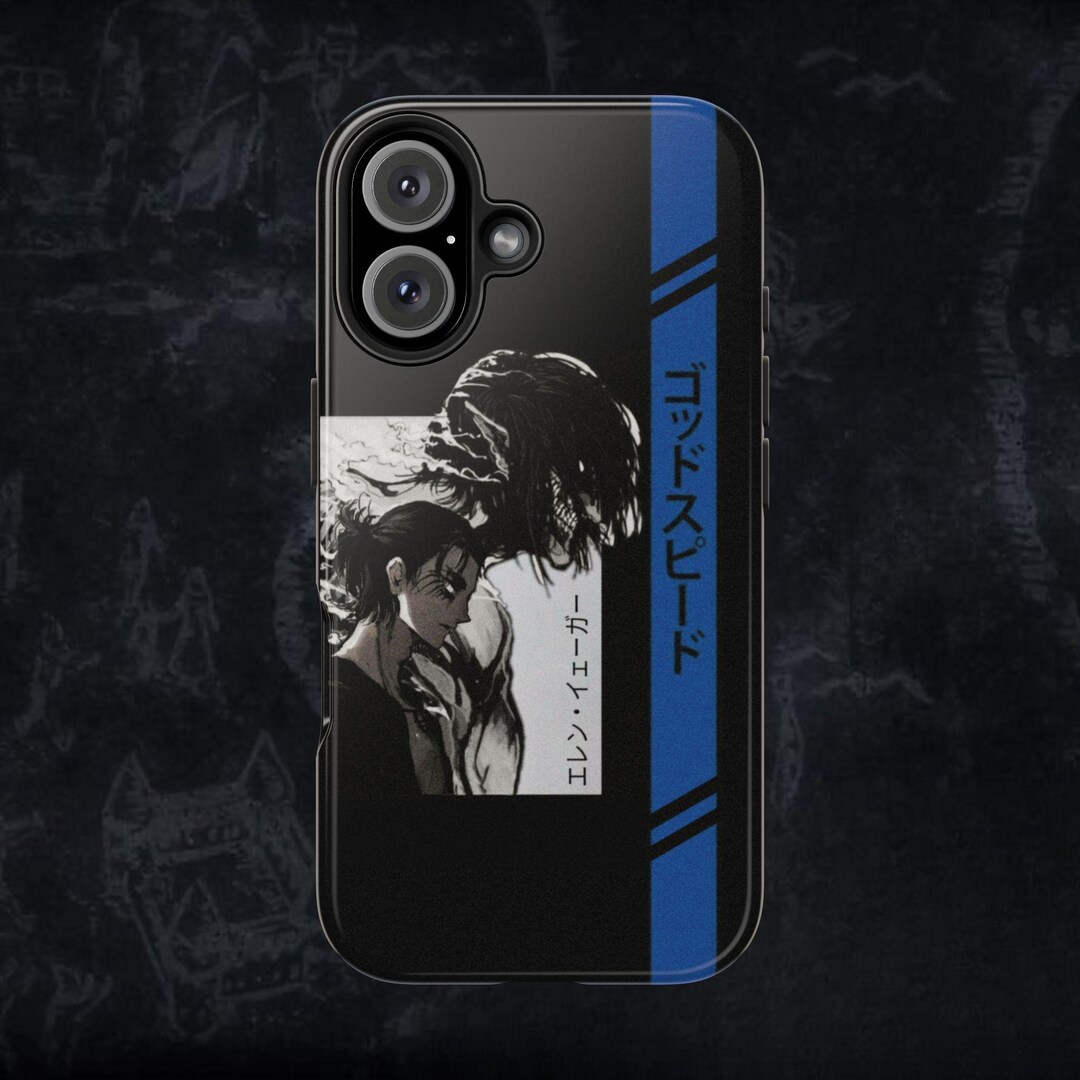 Attack on Titan Phone Case, Eren Phone Case, Shingeki No Kyojin Phone ...