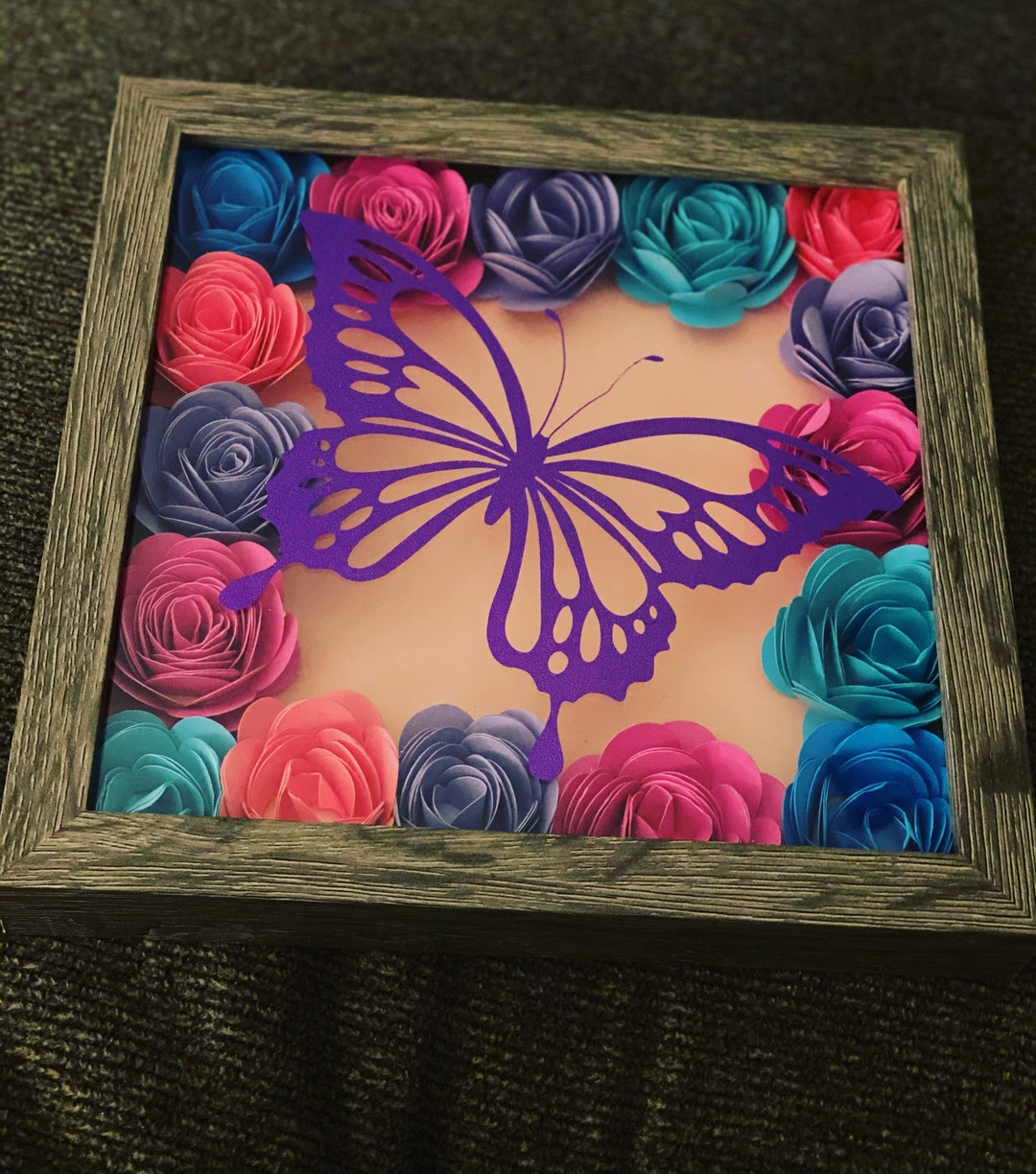 Butterfly Shadow Box Example Etsy Butterfly Shadow Box Example Etsy