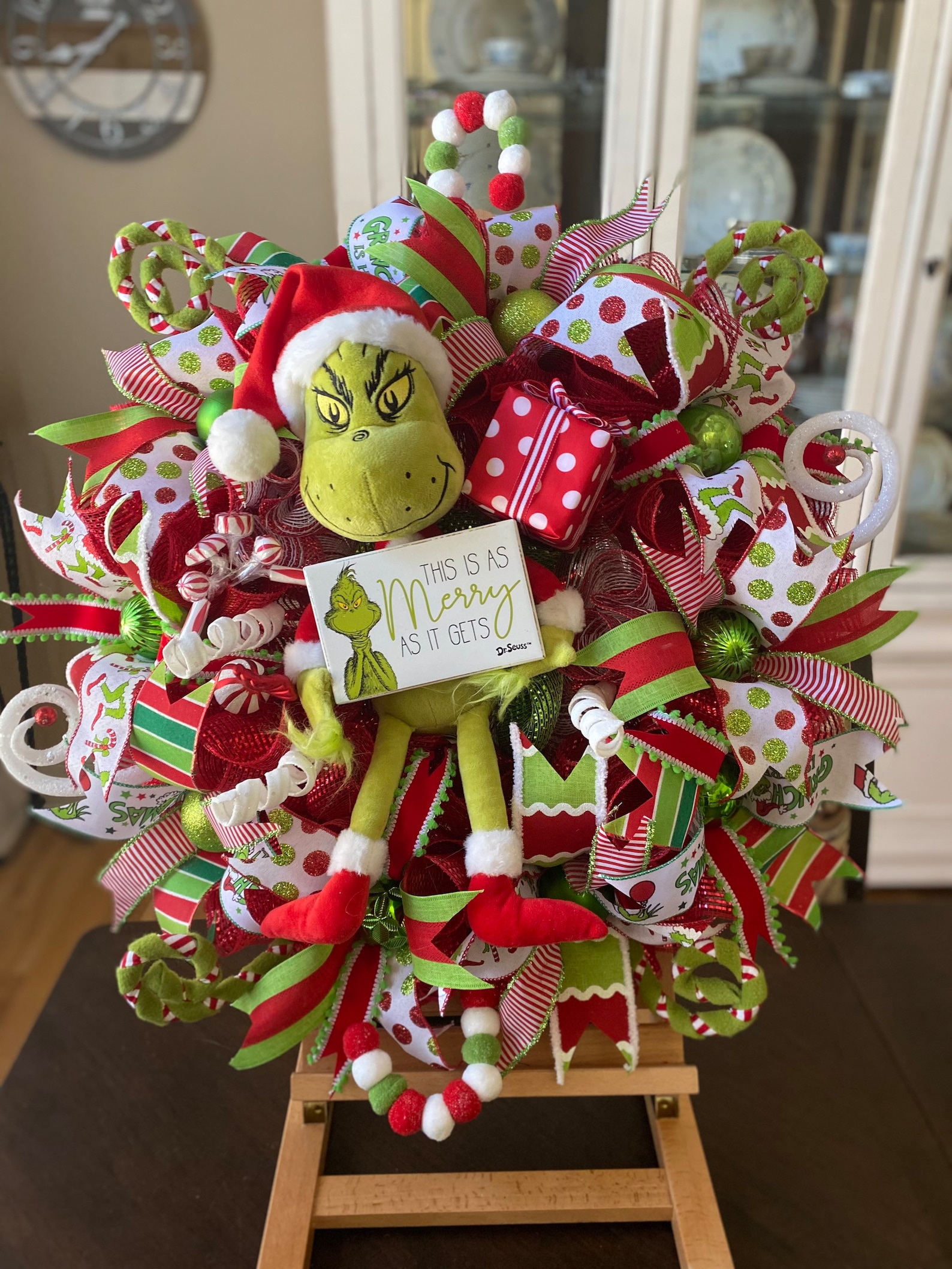 Grinch Wreaths Grinch Swags Grinch Decor Grinch - Etsy