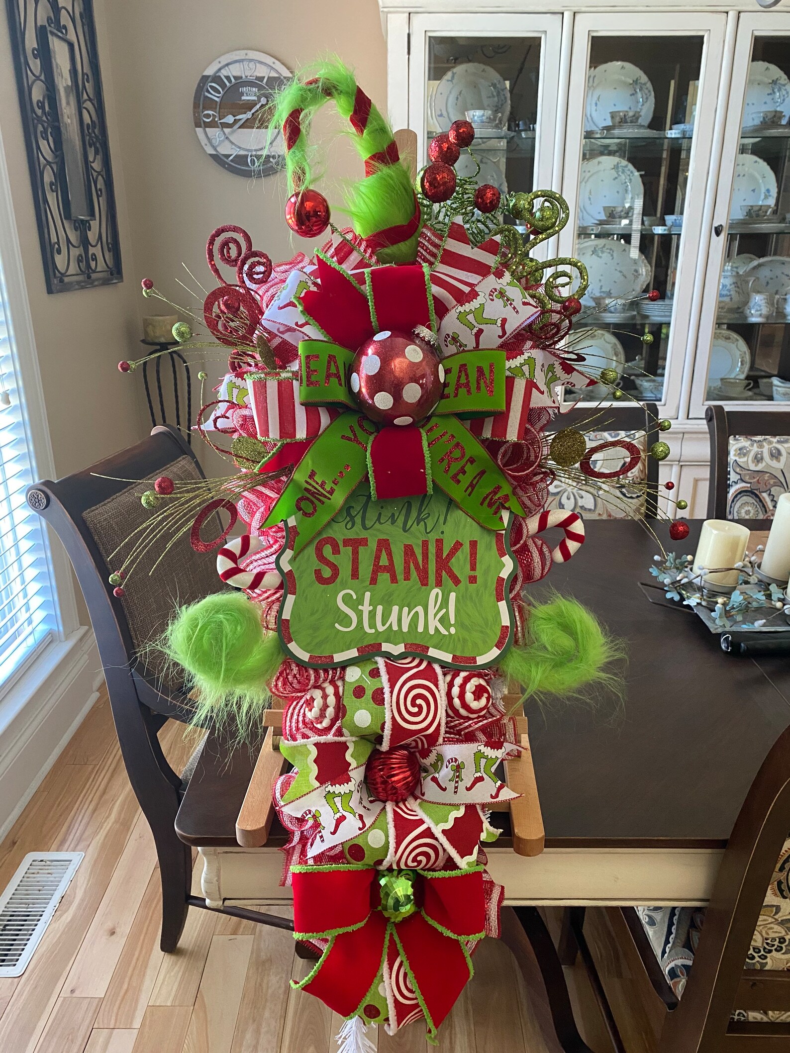 Grinch Themed Swags Grinch Themed Wreaths Grinch Decor - Etsy