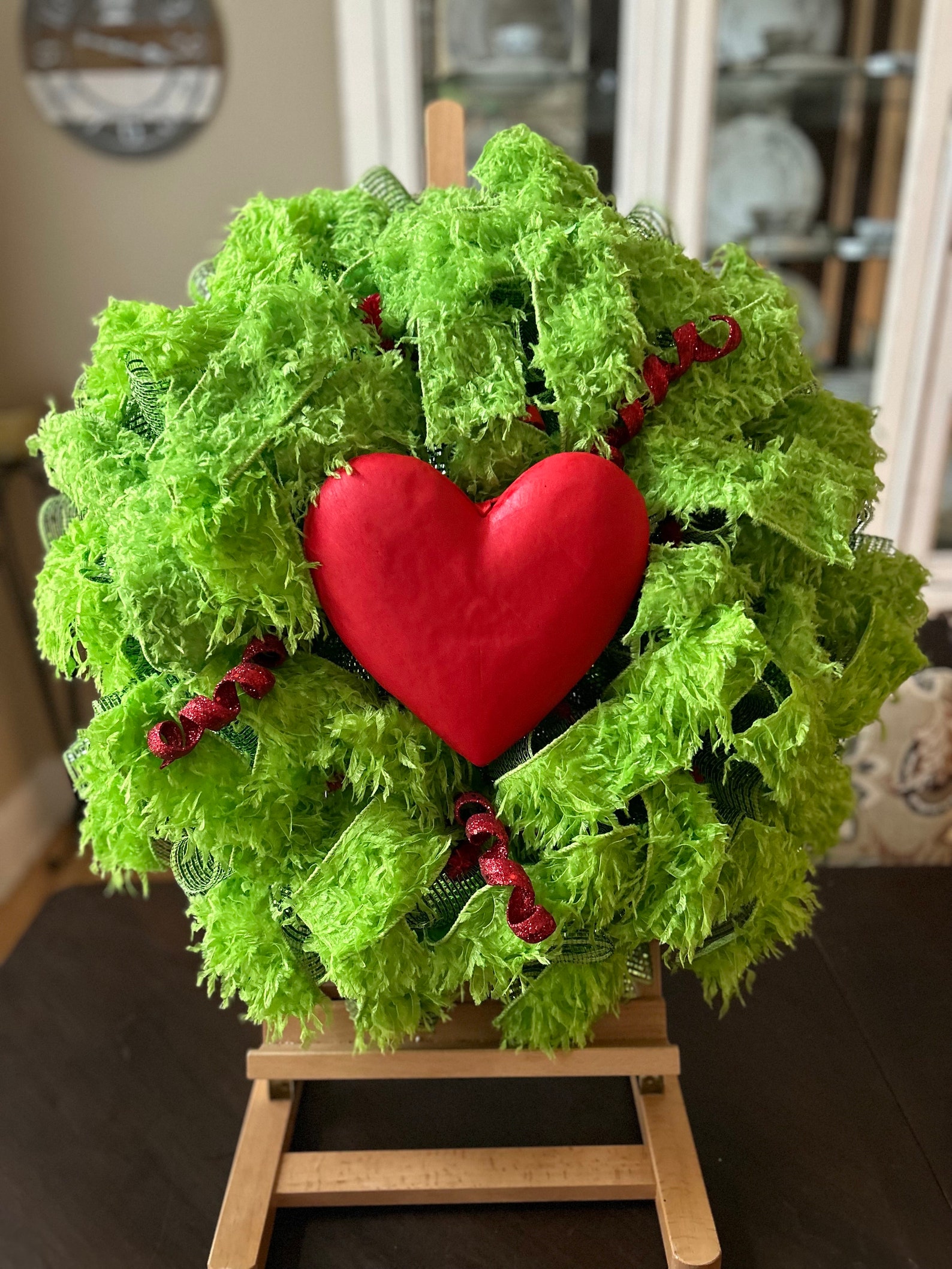 Grinch Inspired Wreaths, Grinch Swags, Grinch Decor, Grinch Decorations ...
