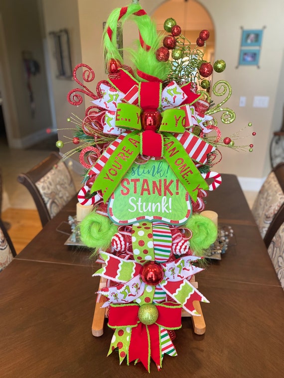 Grinch Themed Swags Grinch Themed Wreaths Grinch Decor - Etsy UK