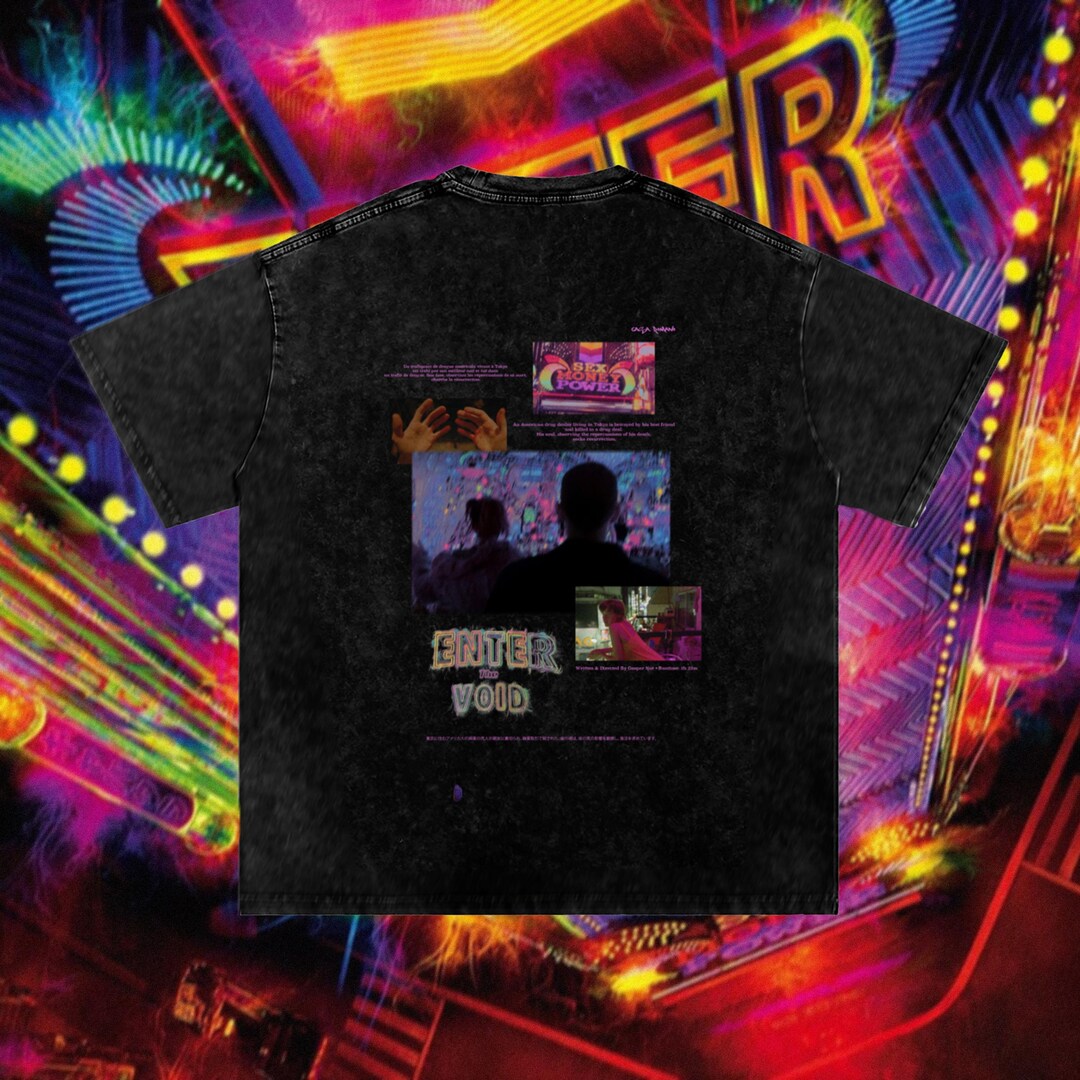 Enter the Void - Vintage Oversized T-shirt - Gaspar Noé - Etsy