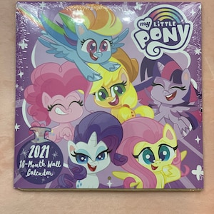 My Little Pony 2021 Calendar - Etsy