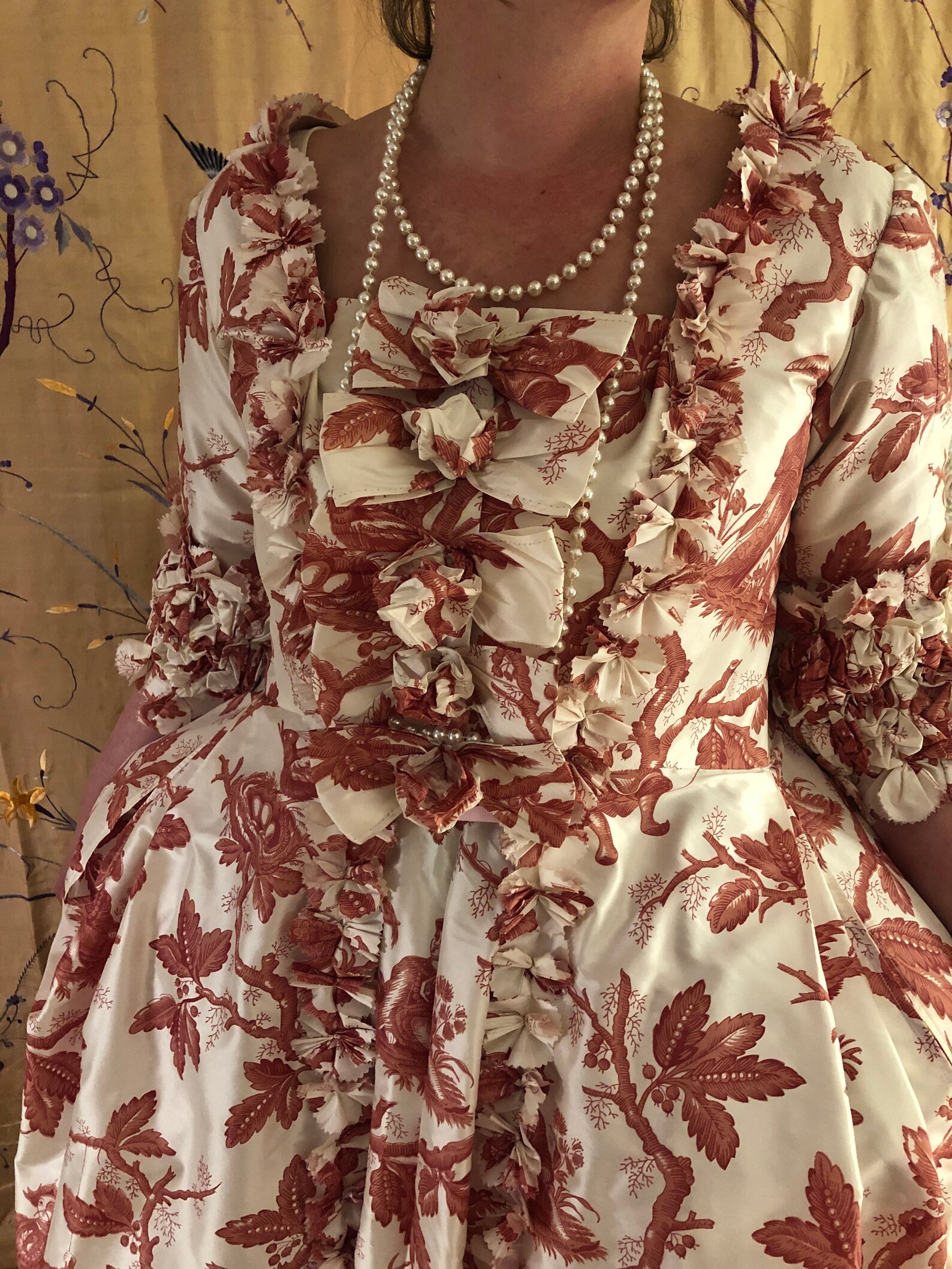 18th Century Style Robe a La Francaise Size 18 - Etsy