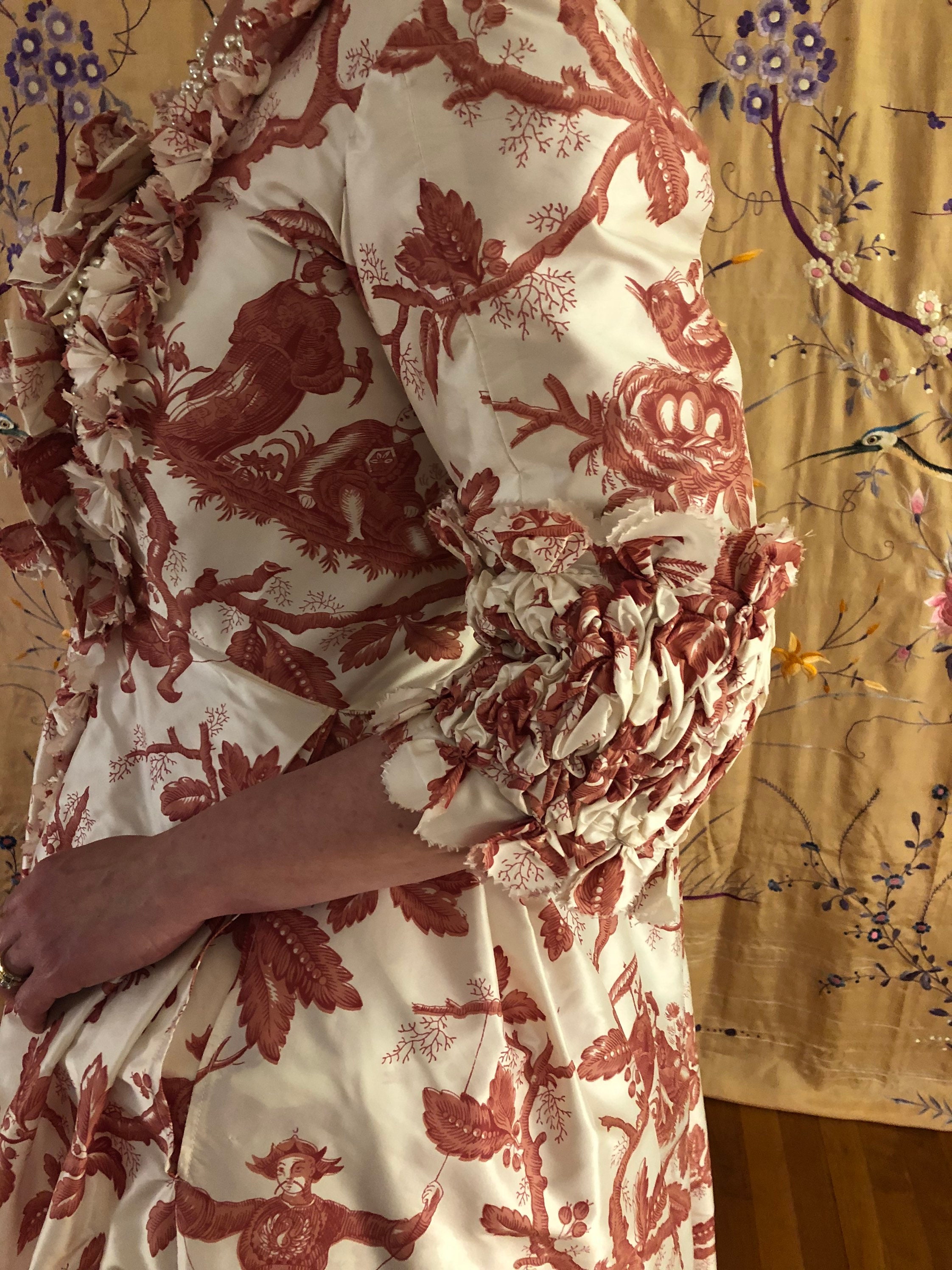 18th Century Style Robe a La Francaise Size 18 - Etsy