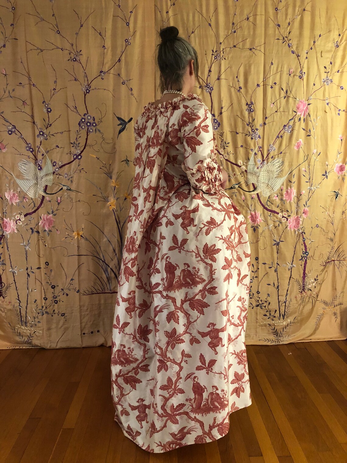 18th Century Style Robe a La Francaise Size 18 - Etsy UK