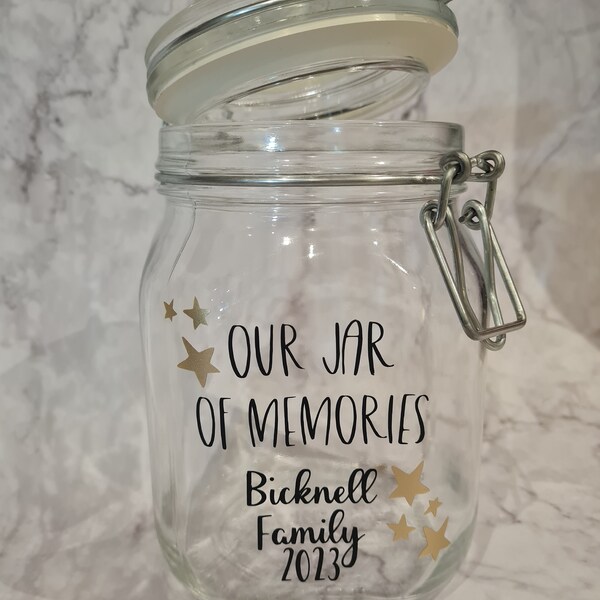 Memory Jar - Etsy UK