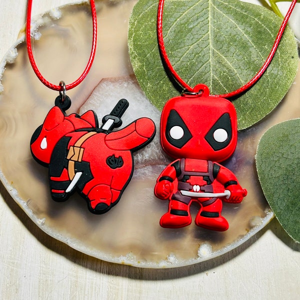 Deadpool Necklace - Etsy