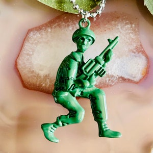 Kids Chain Necklace, Kids Army Man Necklace - Etsy