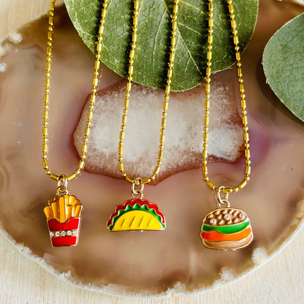 Taco Necklace - Etsy