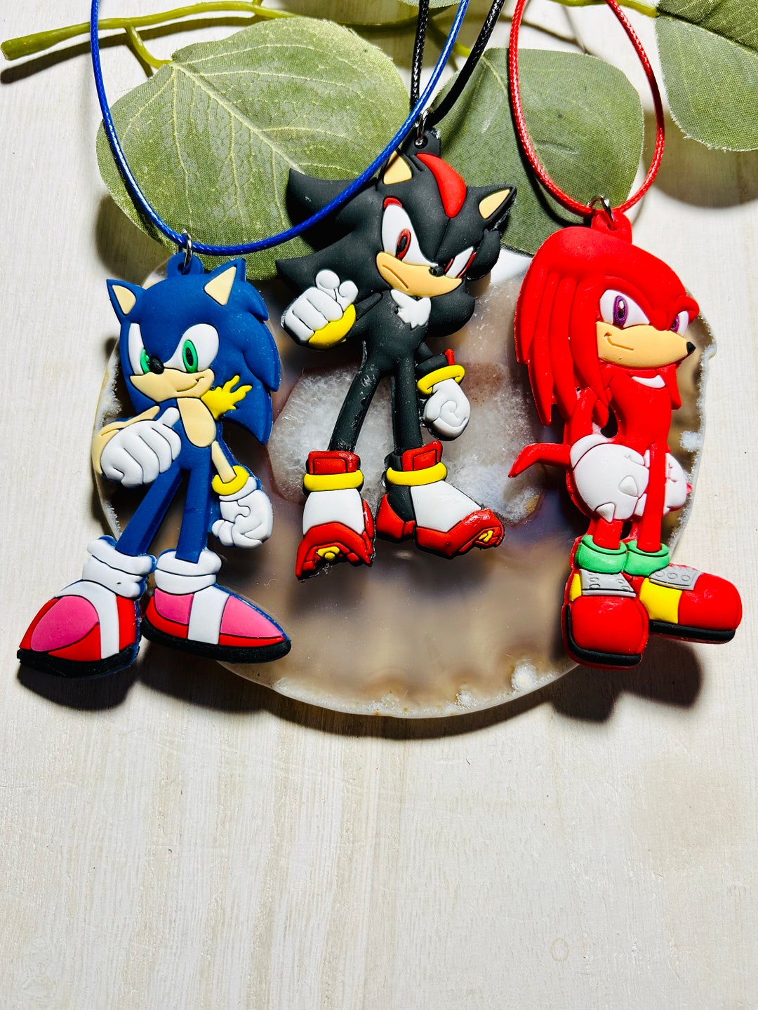 Kids Big Sonic the Hedgehog Characters Pendant Necklace Kids - Etsy