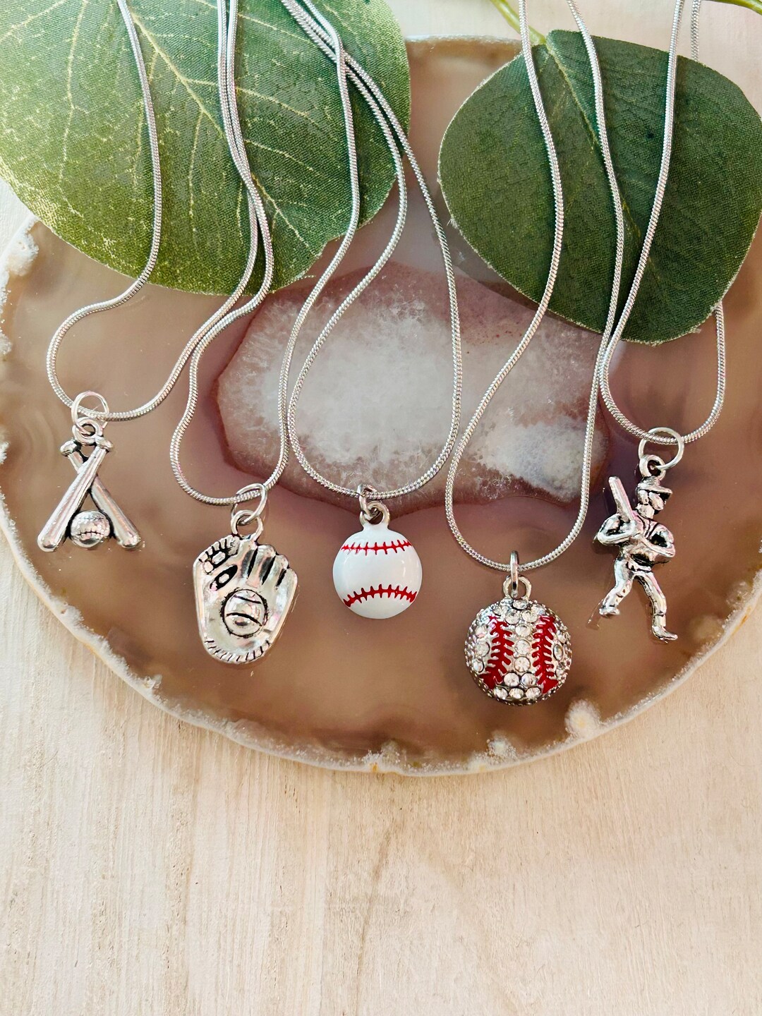 Kids Baseball Necklace, Kids Sports Necklace - Etsy