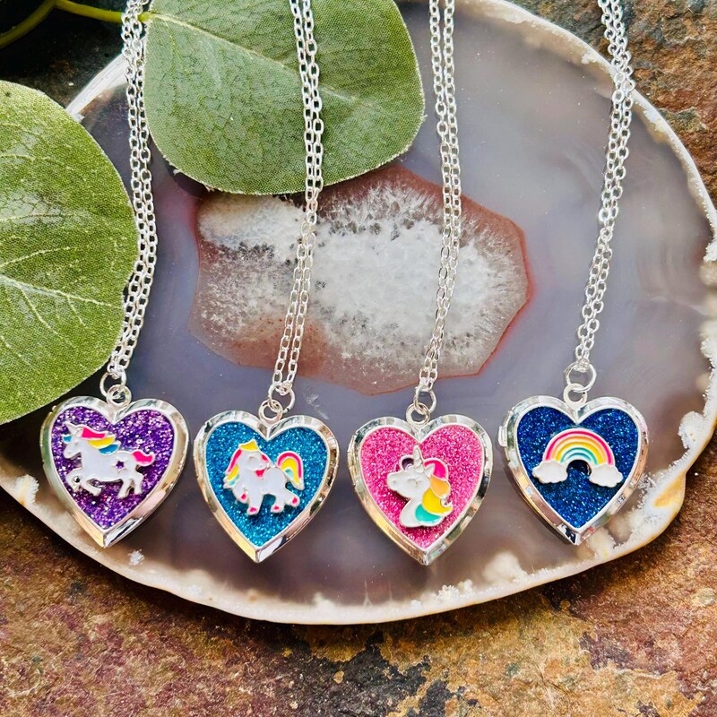Unicorn Locket for Kids - Etsy