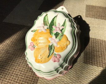 Ceramic Lemon Plaque - Etsy