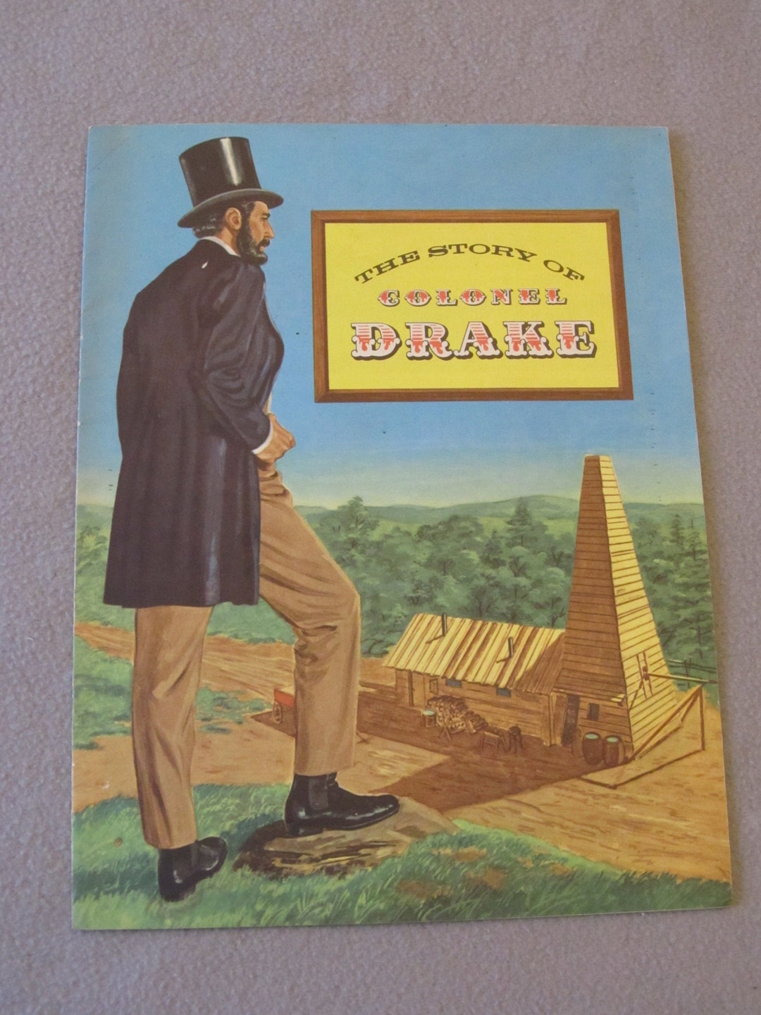 Story of Colonel Drake - American Petroleum - Comic Book - Etsy