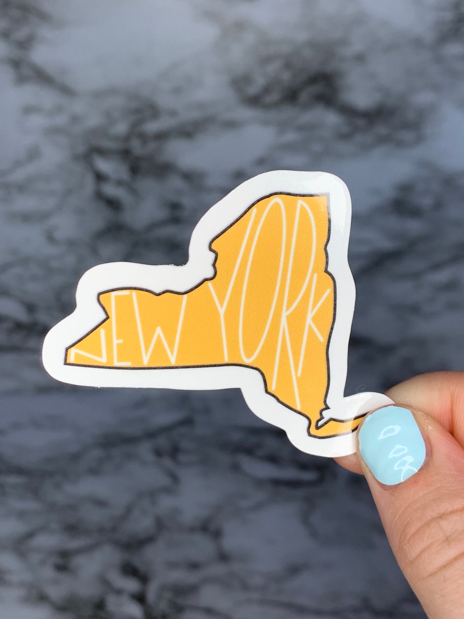 New York Sticker State Sticker USA Sticker 50 States | Etsy