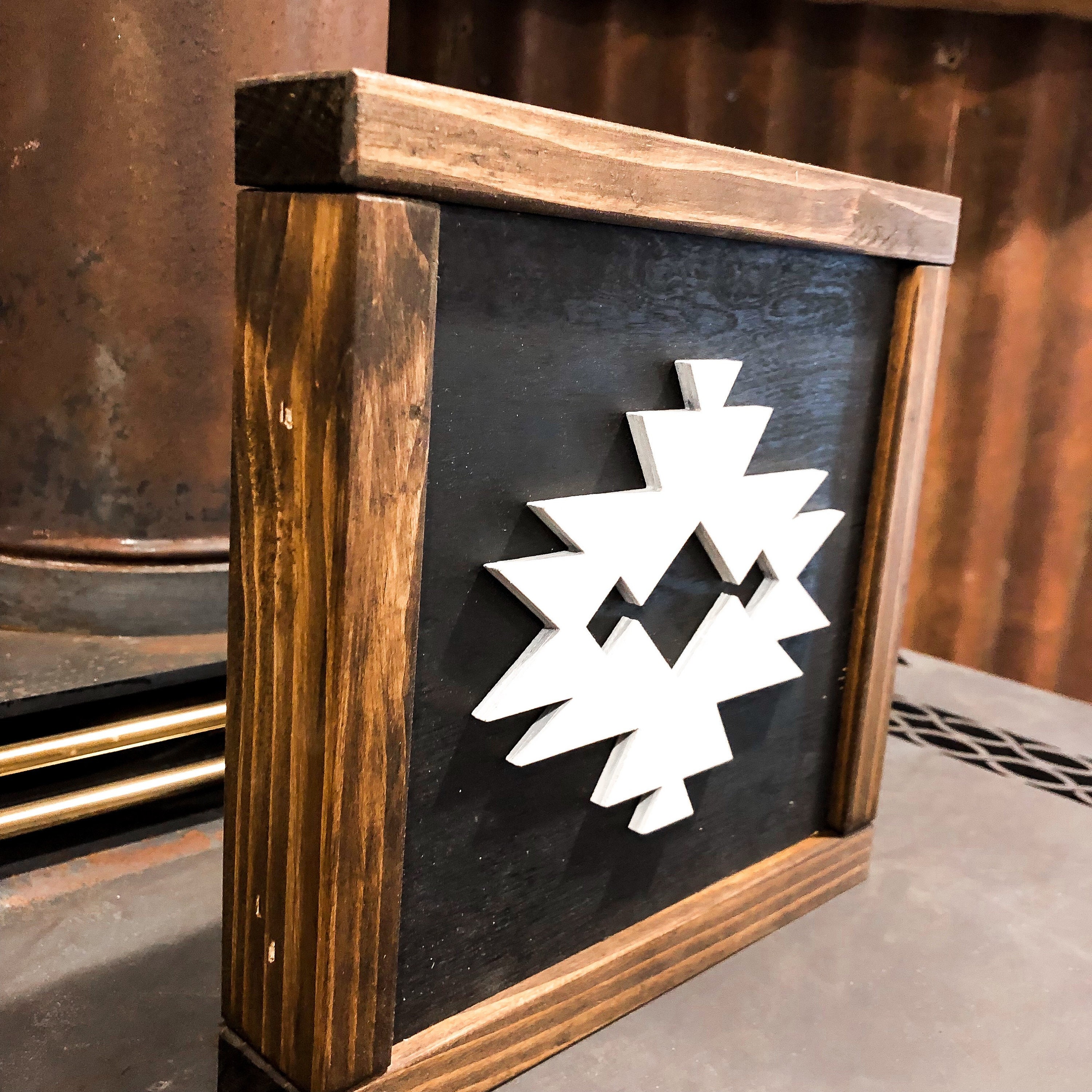 3D Aztec Signs, Western Decor, Rustic Decor - Etsy